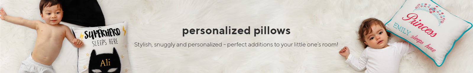 Kids Decorative Pillow | Personalized Pillows Online | Little West Street