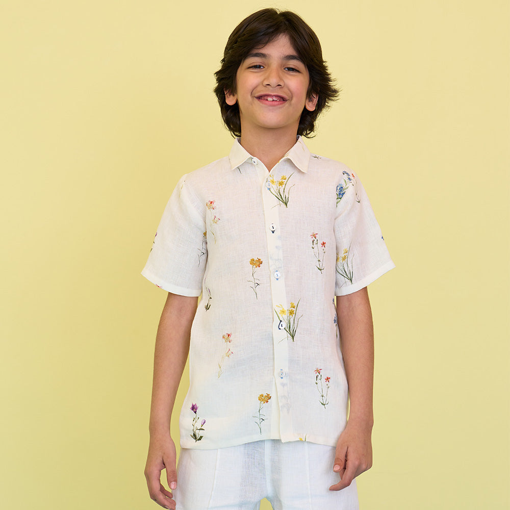 Stylish Linen Shirts for kids | Summer Shirts | Little West Street